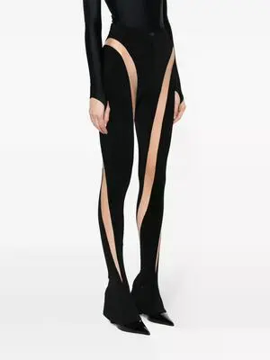 MUGLER Illusion Panelled Trousers