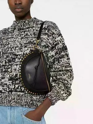 Isabel Marant Étoile Skano Studded Leather Shoulder Bag
