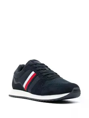 Tommy Hilfiger Signature Tape Runner Sneakers - Blue