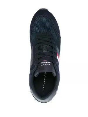 Tommy Hilfiger Signature Tape Runner Sneakers - Blue