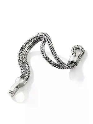 John Hardy Sterling Wheat Chain Hook Bracelet
