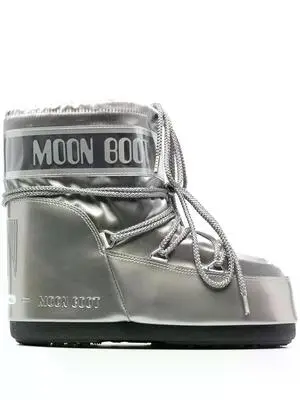 Moon Boot Icon Low Snow Boots - Silver
