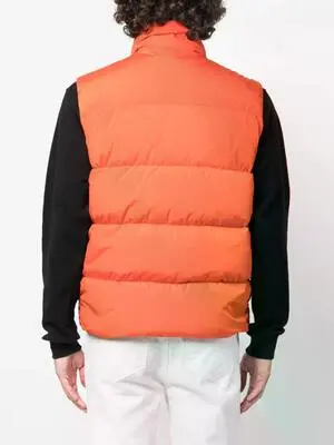 Paul & Shark Padded Gilet With Logo Patch