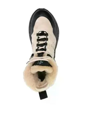 Premiata High Top Shearling Lined Boots