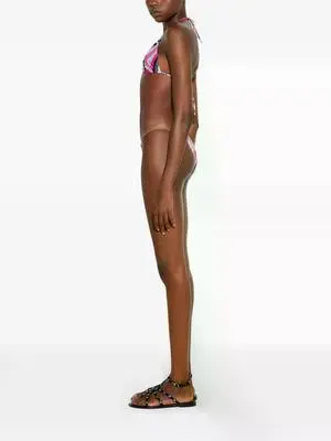 Emilio Pucci Iride-print Bikini Brief - Pink