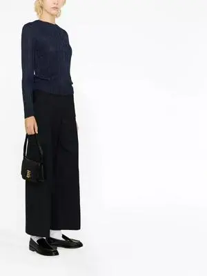Polo Ralph Lauren Polo Pony Cable-knit Jumper - Blue