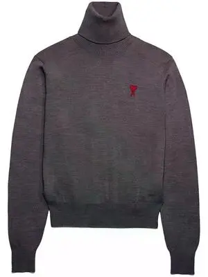 Ami Paris Cuffed Sweaters For Men