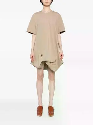 JNBY Drawstring-hem Dress - Neutrals