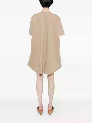 JNBY Drawstring-hem Dress - Neutrals