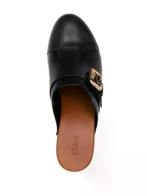 Chloé Jeannette 60mm Mules - Black