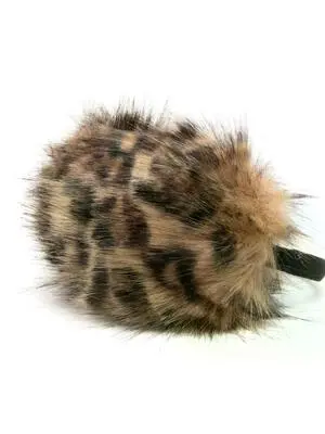 UNREAL FUR Leopard Print Faux-fur Earmuffs