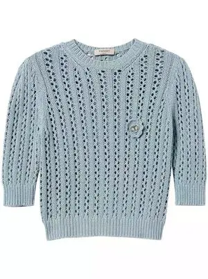 TWINSET Crochet-knit Jumper