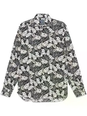 BARBA NAPOLI Floral-print Shirt