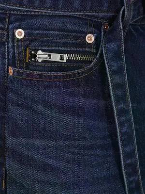 Sacai Belted Straight Jeans