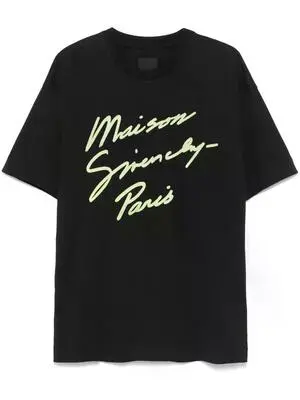 Givenchy Logo-embroidered T-shirt