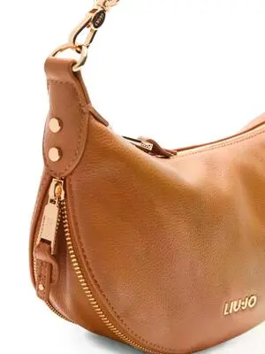 Liu Jo Logo-lettering Shoulder Bag - Brown