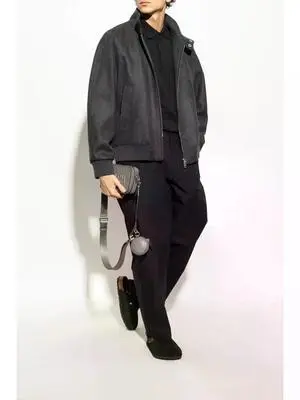 BIRKENSTOCK Tokio Suede And Shearling Slippers - Black