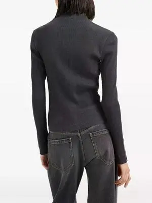 Brunello Cucinelli Roll-neck Ribbed Jersey Top