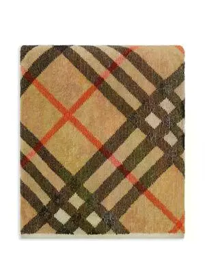 Burberry Checked Cotton Towel