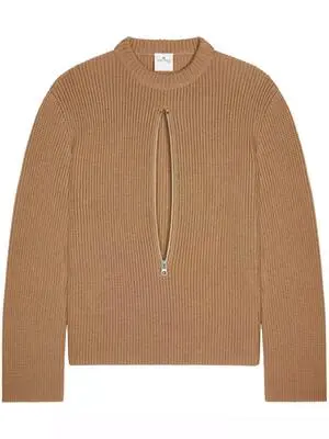 Courreges Zip Up Sweaters For Women