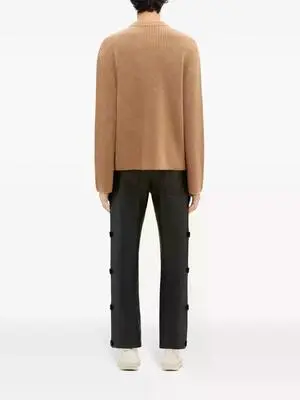 COURREGES Zip-detail Wool Sweater