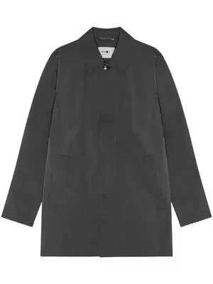 Nn07 Kim Single-breasted Coat - Grey