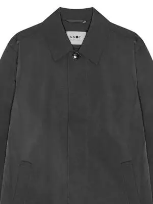 Nn07 Kim Single-breasted Coat - Grey