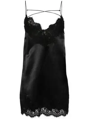 Shiatzy Chen Sequined Dress - Black