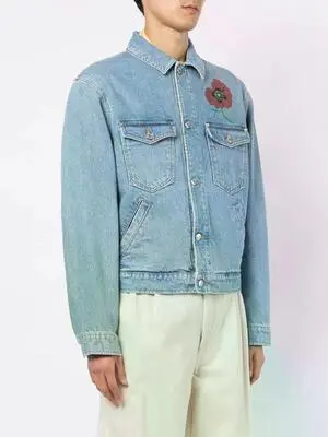 Kenzo Floral-print Trucker Jacket