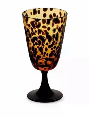 Dolce & Gabbana Spotted Hand-blown Murano Wine Glass