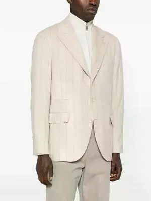 Brunello Cucinelli Striped Blazer