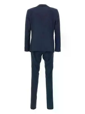 MANUEL RITZ Single-breasted Suit - Blue