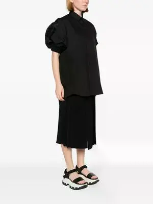 Sacai Poplin Mini Shirt Dress