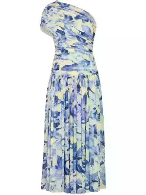 NICHOLAS Gaia Midi Dress - Blue