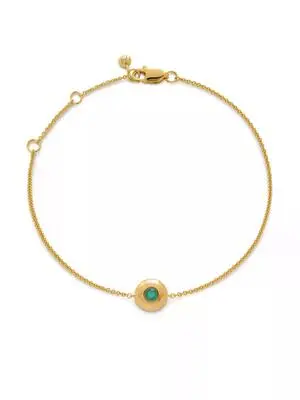 Monica Vinader 18kt Yellow Vermeil May Birthstone Bracelet - Gold