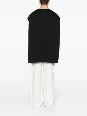 MAISON MARGIELA Gathered-neck Cotton Dress
