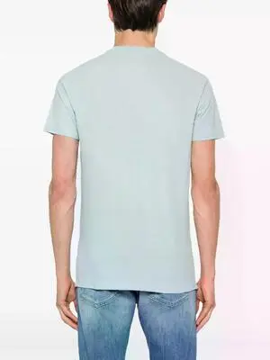 ZANONE Short-sleeved Cotton T-shirt - Blue