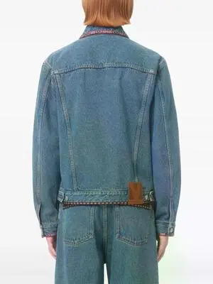Valentino Garavani Embroidered Denim Jacket