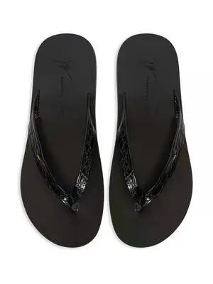 GIUSEPPE ZANOTTI Philemon Leather Sandals