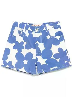 Marni Printed Shorts For Women