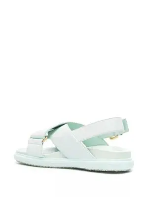 Marni Fussbett Slingback Sandals - Blue