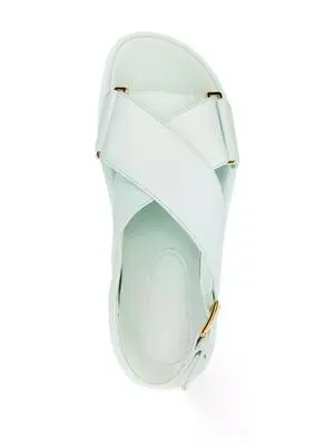 Marni Fussbett Slingback Sandals - Blue
