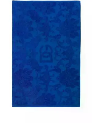 Dolce & Gabbana Cotton Terry Bath Mat - Blue