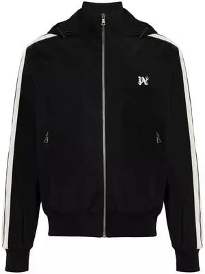 Palm Angels Monogram-embroidered Track Jacket