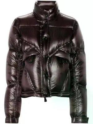 Moncler Julier Padded Jacket - Brown