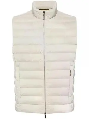 MOORER Calaf-os Padded Gilet - Neutrals