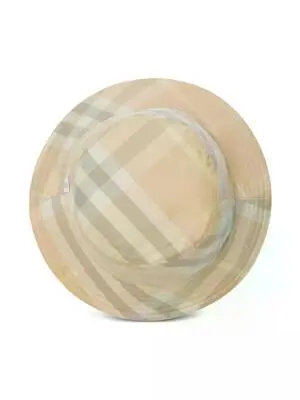 Burberry Check-pattern Reversible Bucket Hat