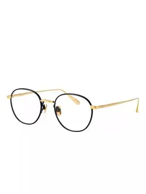 Linda Farrow Jules Round-frame Glasses