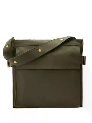 Burberry Embroidered Logo Trench Tote - Green