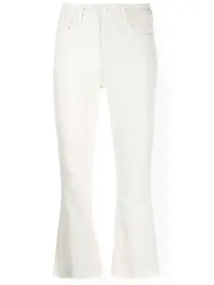 L'Agence Kendra Cropped Flared Jeans